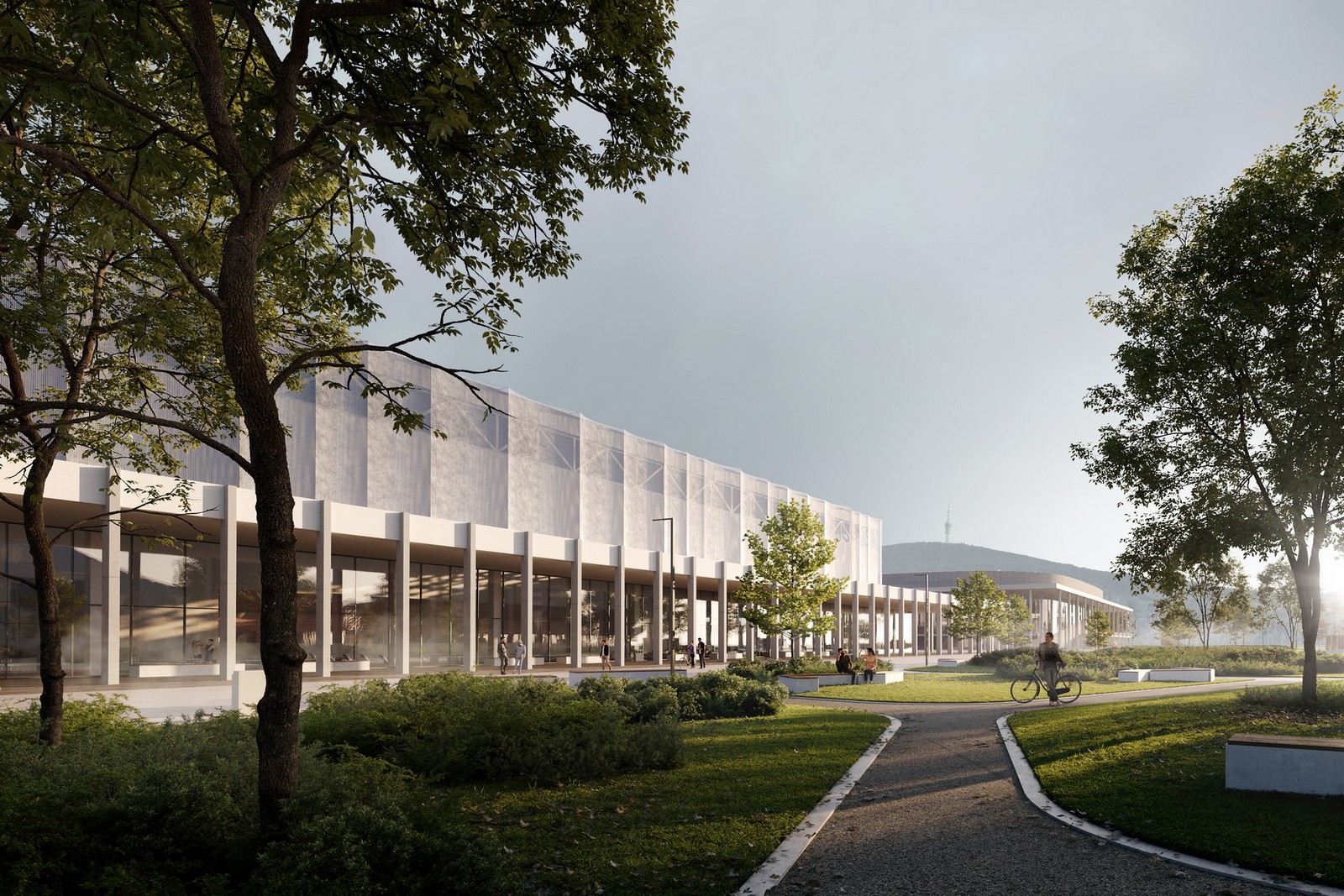 Pécs, Aquapark tervpályázat, 2022 - Art Pécs Építész